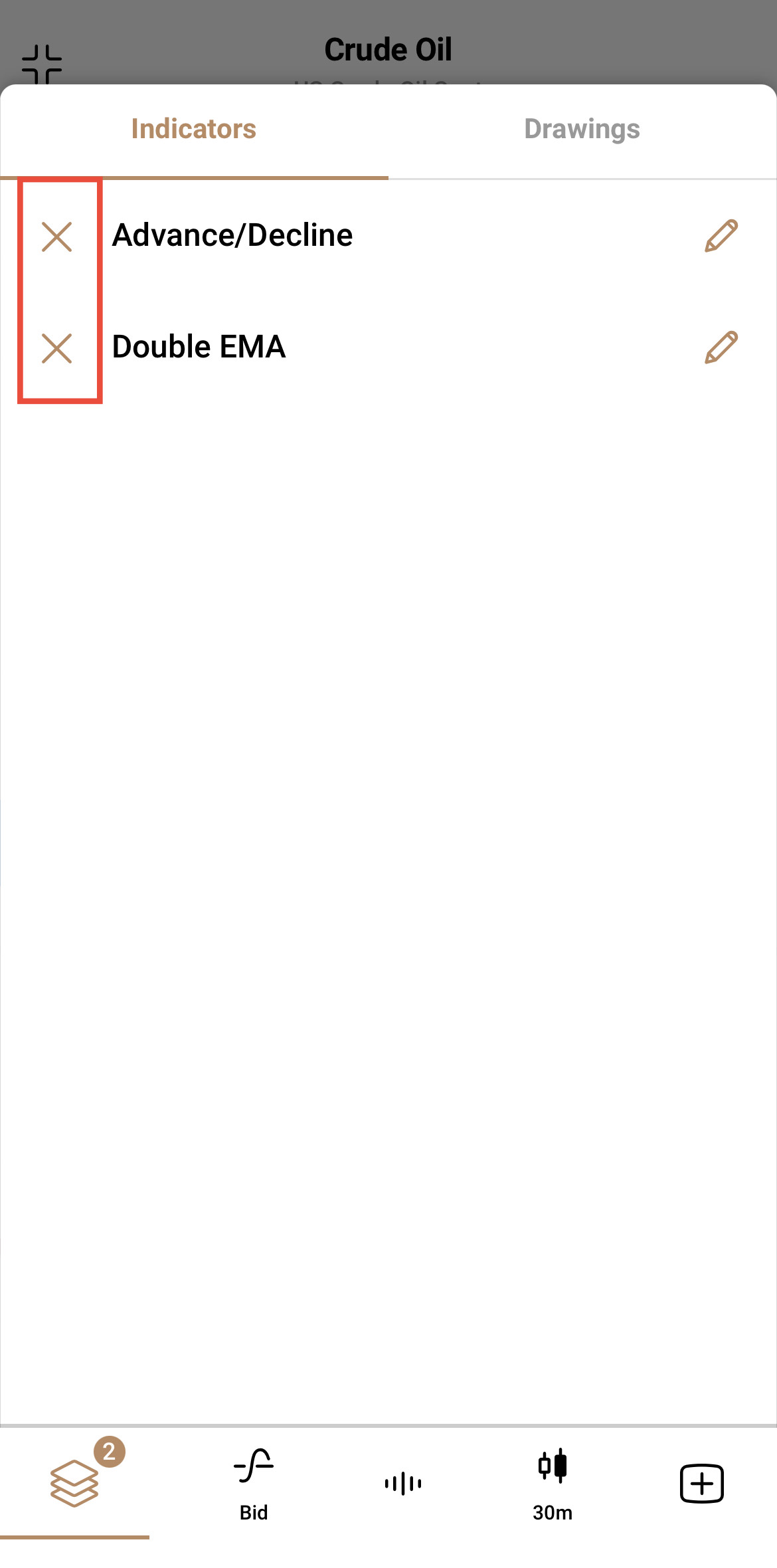 How to remove indicators? – Capital.com